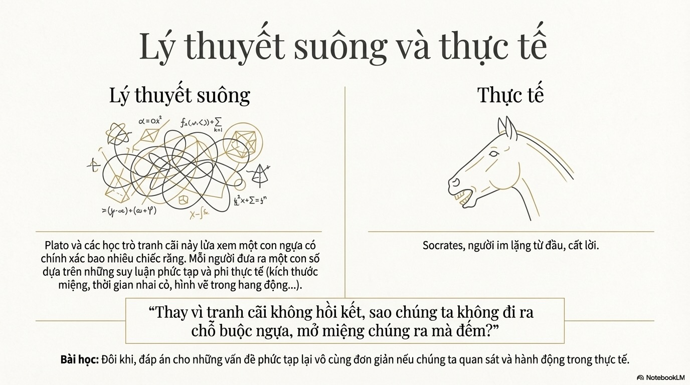 Giải mã "Bí mật" Tư duy của Socrates: Nâng cấp Khả năng Tư duy của bạn